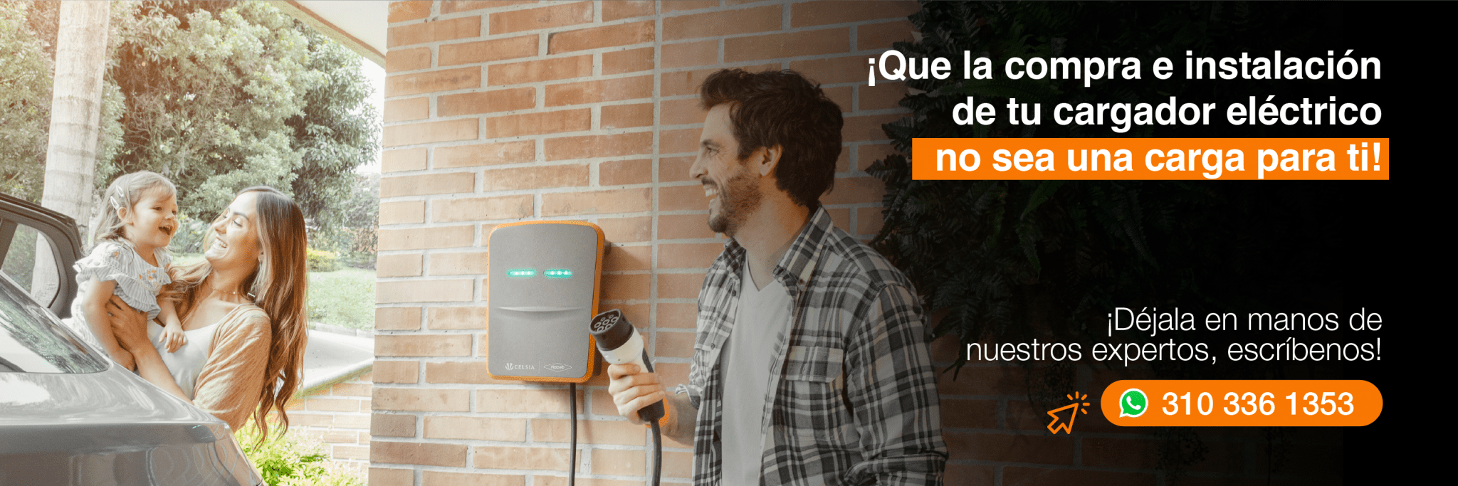 Cargadores para carros eléctricos en tu hogar | Celsia