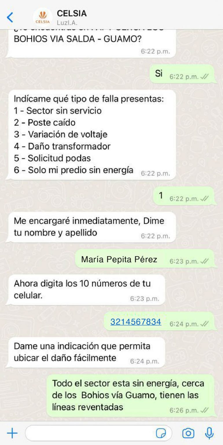 Nuevo canal de atención de WhatsApp en Celsia | Celsia