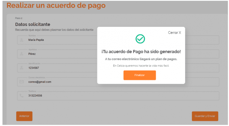 Paga tu factura de energía o realiza un acuerdo de pago por internet ...